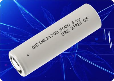 China 21700 5000mAh 3.6V NCA Low Temperature Battery 800 Cycles -40°C Extreme Cold Environment for sale