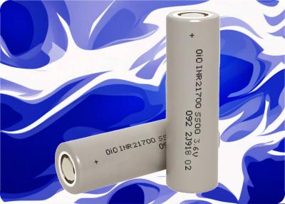China 3.6V 5500mAh 21700 Low Temperature Li-Ion Battery 275Wh/kg 600 Cycles -40°C Operation for sale
