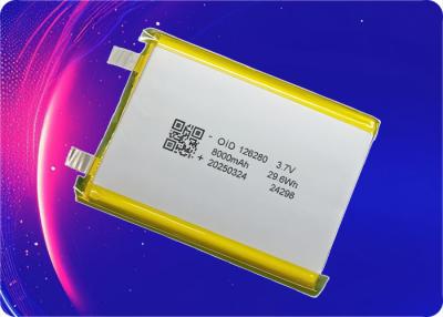 China 3.7V 8000mAh Semi Solid State Battery with 600 Cycles for sale