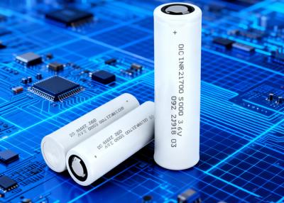 China 3.6V 5000mAh 21700 Lithium-Ion Cell with NCM/NMC Cathode and Low Temperature Performance for Industrial Applications for sale