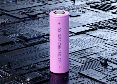 China 21700 Lithium-Ion Battery with Low Internal Resistance, Wide Temperature Range, and NMC Cathode for High-Drain Applications for sale