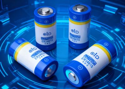 China ER34615 Lithium Thionyl Chloride Battery with 19,000mAh Capacity 3.6V and Wide Temperature Range for sale