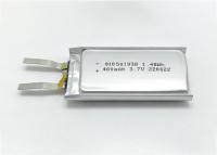 China OID501938 3.7V 400mAh High Energy Density Li-Ion Battery with 500+ Cycles for Medical Devices for sale