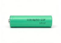 China ICR18650F22SS 3.6V 2200mAh 18650 Li-Ion Battery with 4.4A Continuous Discharge and 500 Cycles for Laptop Packs for sale