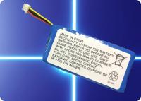 China 3.7V 1850mAh Lithium Polymer Battery with 300+ Cycles for sale