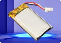China 3.7V 205mAh Lithium Polymer Battery 300 Cycles 1C Discharge for sale