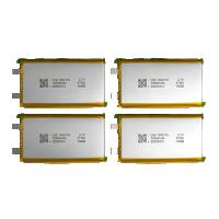 China Semi-Solid Lithium-ion Cell 3.7V 10000mAh Drone Battery Pack with 600+ Cycles and 1C Charge/Discharge for sale