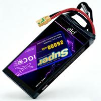China OID 27000mAh 5C Discharge Rate Li-Po Battery Pack with 14S1P Configuration for Drones for sale