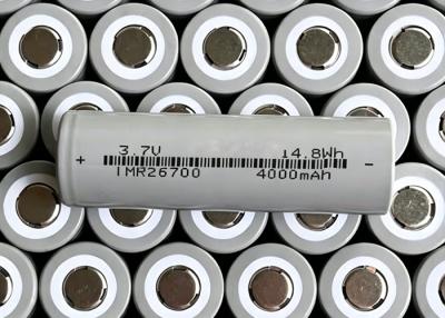 China OID IMR26700-40E-1701 4.0Ah 8A Max Discharge Wide Temperature Range Cylindrical Lithium Ion Rechargeable Battery for sale