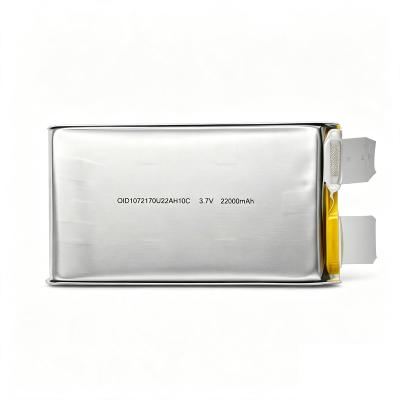 China OID 1072170 22000mAh 10C Discharge Li-ion Polymer Battery with 500 Cycles Life for sale