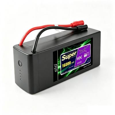 China OID 16000mAh 22.8V 15C High Voltage Drone Battery Model OID6477196-16000mAh-22.8V-15C for sale