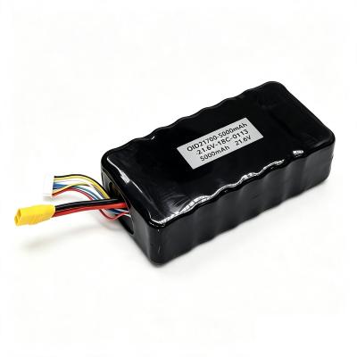 China OID 21700 5000mAh 21.6V 18C 90A Drone Battery Pack for sale