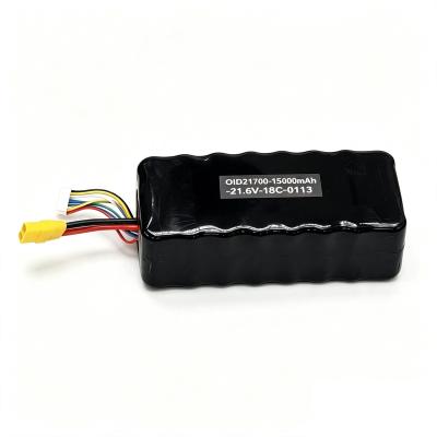China OID 21700 10000mAh 21.6V 18C 180A Drone Battery Pack - Model OID21700-10000mAh-21.6V-18C-0113 for sale