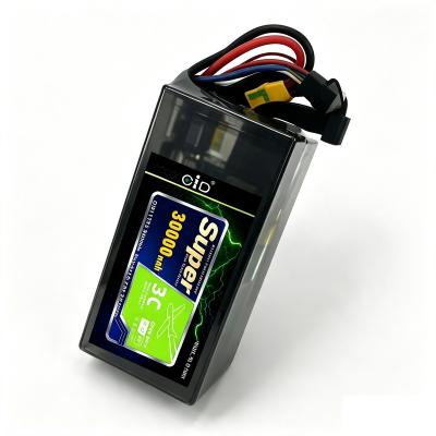 China OID 34000mAh 22.2V 3C High Rate Semi-Solid Li-ion Drone Battery Pack - Shenzhen Jianheng for sale