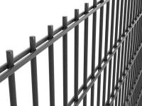 China Steel Twin Wire Mesh Fence 8/6/8mm 50x200mm Panel for High Security for sale