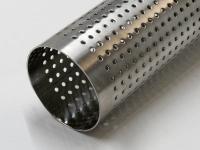 China Perforated Steel Tubing Filter Screen Mesh 0.4-15mm Thickness 6-200mm Diameter for Liquid Solid Air Filtration for sale