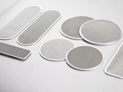 China 316L Sintered Wire Mesh Filter - 2-1000 μm Precision, 600°C Temperature Range for Water Treatment & Gas Purification for sale