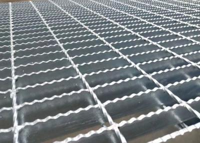 China Welded Steel Grating with 50mm & 100mm Cross Bar Pitch for Industrial Stairs, Walkways and Platforms for sale