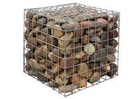 China Galvanized Galfan Welded Mesh Gabion Baskets - ASTM A974 Compliant for Retaining Walls & Erosion Control for sale