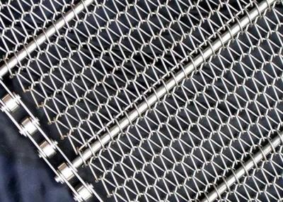 China 2.8mm to 40mm Spiral Balanced Weave Conveyor Belt 304 Stainless Steel -50°C to +1350°C Temperature Range for sale