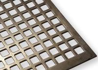 China Square Hole Perforated Metal Screen with 2-50mm Hole Sizes and 0.5-6mm Thickness for Industrial Filtration and Ventilation for sale
