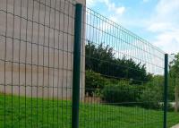 China 50×50mm Euro Style Fence Metal Wire Fence with 2.2-3.0mm Wire Diameter and 1200-3000mm Height for sale