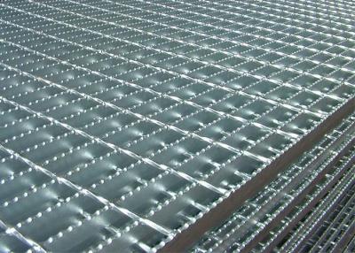 China Galvanized Steel Grating 50mm Pitch Carbon Steel Platform Grating with 83.3% Drainage Efficiency for sale