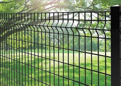 China 50×100mm 3D Security Fence with 5mm Wire Diameter and Square Post - Curved Welded Mesh for High Security for sale