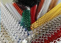 China Metal Coil Drapery Curtain - 0.8-1.2mm Wire Diameter, 4-30mm Aperture Size for Interior Space Dividers and Decoration for sale