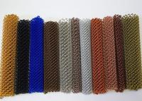 China Metal Coil Drapery Curtain - 0.8-1.2mm Wire Diameter, 4-30mm Aperture Size for Interior Space Dividers and Decoration for sale