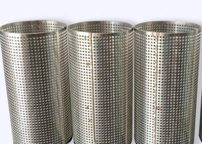 China 304 316L Perforated Stainless Steel Pipe Filter Screen - 10