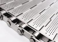 China Chain Plate Conveyor Belt with Self-Supporting Structure, 120 m/min Speed, -30°C to +600°C Temperature Range for sale