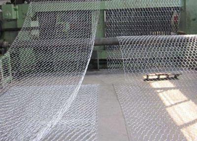 China 8x10cm PVC Coated Gabion Baskets Wire Mesh for Retaining Walls with 300 g/m² Zinc Coating for sale