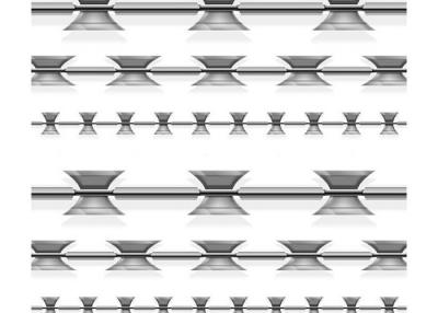 China BTO-10 Line Formed Razor Wire Perimeter Barrier - 3 Line Security Fencing with Custom Lengths for sale