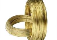China 65% Copper Brass Wire 1mm 2mm Golden for Jewelry Crafts and Industrial Applications for sale