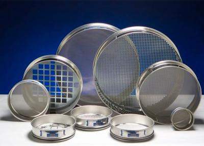 China Anti-Corrosion Woven Wire Mesh Sieves - Galvanized or Electrostatic Paint Coated for Laboratory & Industrial Use for sale