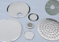 China Stainless Steel 304 Leaf Disc Filter Screen Mesh 0.5-200 µm with 177.8-304.8 mm Diameter for Polymer Filtration for sale