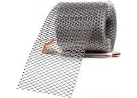 China Aluminum Expanded Metal Gutter Guards - Fireproof Leaf Protection Mesh with Powder Coated Finish for Roof Drainage for sale
