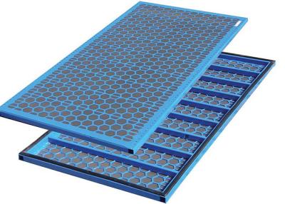 China PWP Shale Shaker Screen 1050x695mm Stainless Steel Woven Wire Cloth for Oil Drilling Filtration for sale