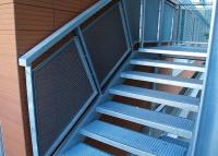 China Expanded Metal Stair Tread Anti-Skid Galvanized Carbon Steel 4-6 Inch LWD 0.14-0.32 Inch Thickness for sale