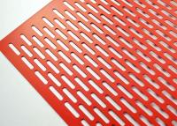 China Slotted Hole Perforated Metal Sheet 0.5mm-6mm Thickness for Food Industry Filtration and Architectural Applications for sale