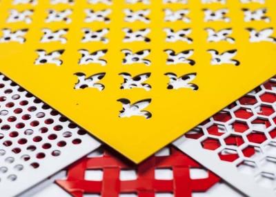 China Decorative Perforated Metal Sheet 1x2m for Ceiling Facade Partition with CNC Punching and Custom Sizing for sale