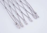 China Stainless Steel Rope Mesh 7x7 & 7x19 Construction for Architectural Safety & Decoration for sale