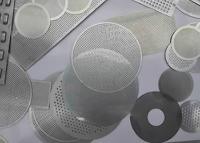 China Perforated Disc Filter Screen Mesh 10-635 Mesh with Wrapped Edge, 5-600mm Diameter, 0.3-5.0mm Thickness for sale
