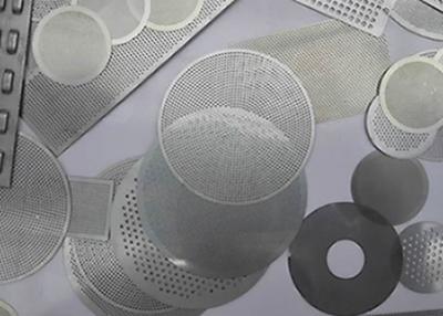 China Perforated Disc Filter Screen Mesh 10-635 Mesh with Wrapped Edge, 5-600mm Diameter, 0.3-5.0mm Thickness for sale