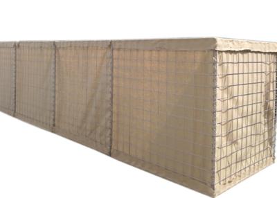 China Military Gabion Blast Wall 4mm 5mm Wire Diameter Perimeter Security Barrier System for sale