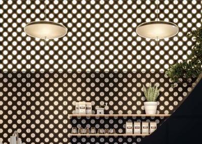China Perforated Metal Partition Wall 0.3-12mm Thickness 1.2-2.4m Length Customizable Architectural Panels for sale