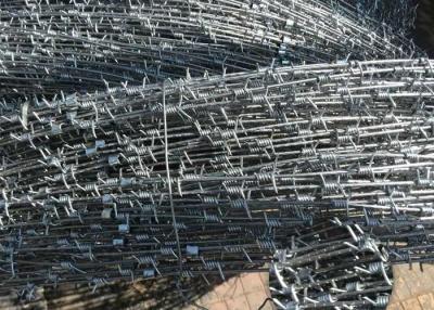 China BS EN 10223 Concertina Barbed Wire 3mm Diameter Light Duty Security Fencing with 1235 N/m² Tensile Strength for sale