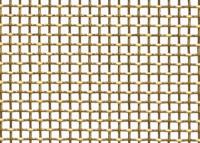China 1.2m 1.5m Brass Insect Screen Metal Security Mesh Roll 0.15-0.475mm Wire Plain Weave for sale