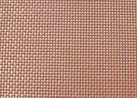 China BWG30-BWG34 Copper Insect Screen Metal Security Mesh 30-60 Inch Width 75-100 Foot Length for sale